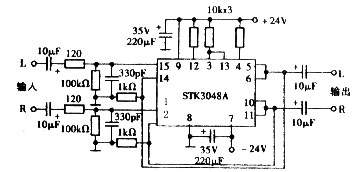 stk3048电路图,stk6153甲类电路图,stk6153(第6页)_大山谷图库